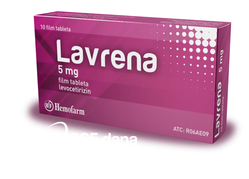 Pomaže u olakšanju simptoma alergija I Lavrena